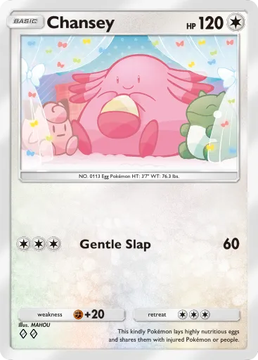 Chansey Card Guide - [A1] Genetic Apex | PTCGP Wiki