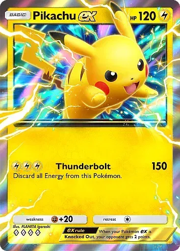 Pikachu ex Card Guide - [A2b] Shining Revelry | PTCGP Wiki